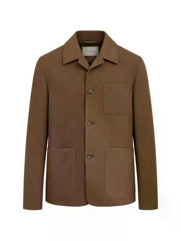 Canali Button-up Shirt Jacket