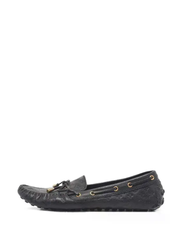 LOUIS VUITTON Gloria Loafers - Black