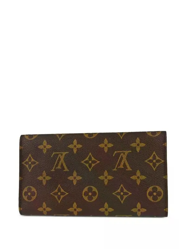 LOUIS VUITTON Monogram Porte Tresor International Wallet - Brown