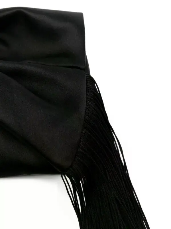ANYA HINDMARCH Tassel-detail Knotted Clutch Bag