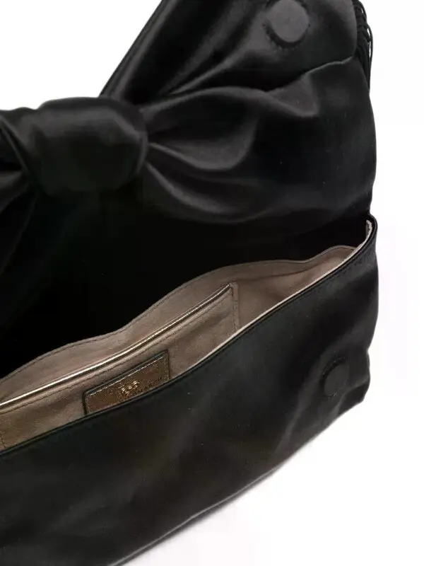 ANYA HINDMARCH Tassel-detail Knotted Clutch Bag