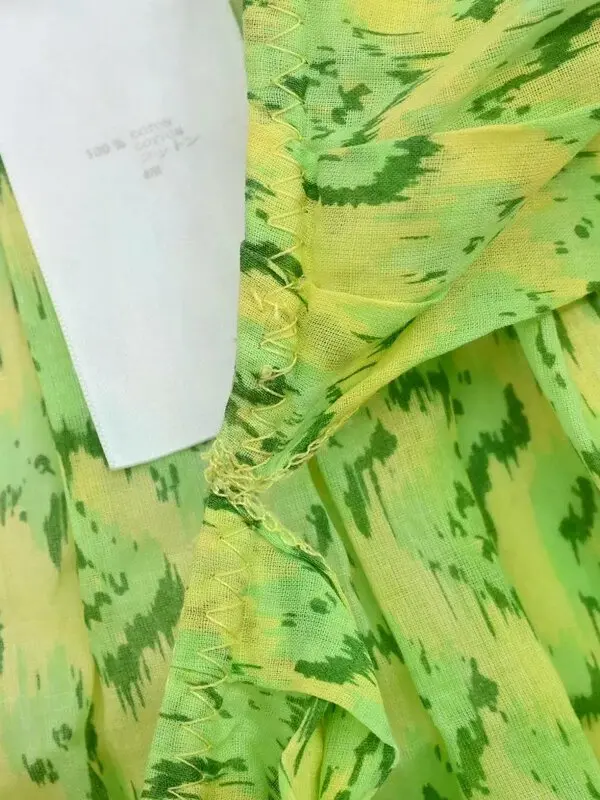 LOUIS VUITTON Leopard-print Ruffled Mini Dress