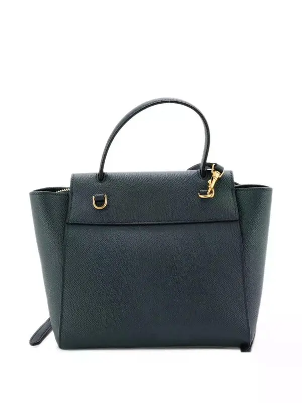 Celine Belt Bag Textured Leather Nano Shoulder Bag