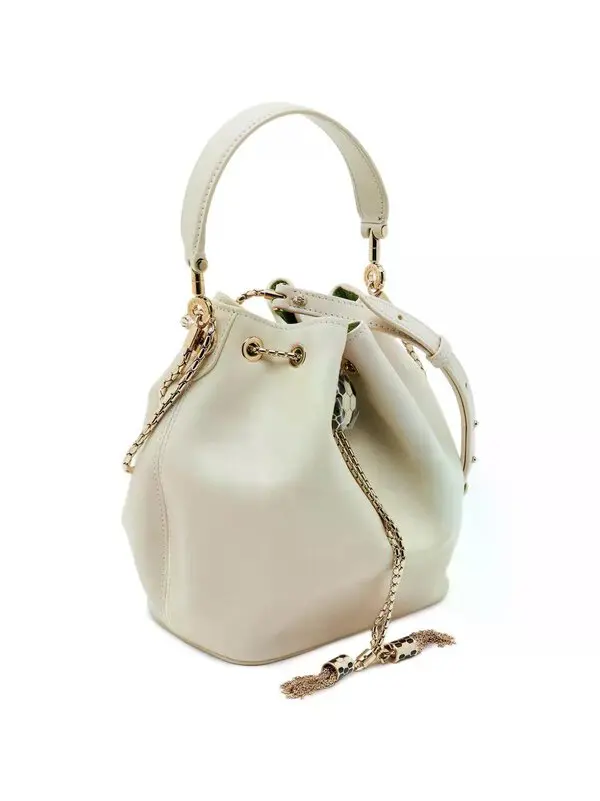 BVLGARI Serpenti Forever Drawstring Bucket Bag