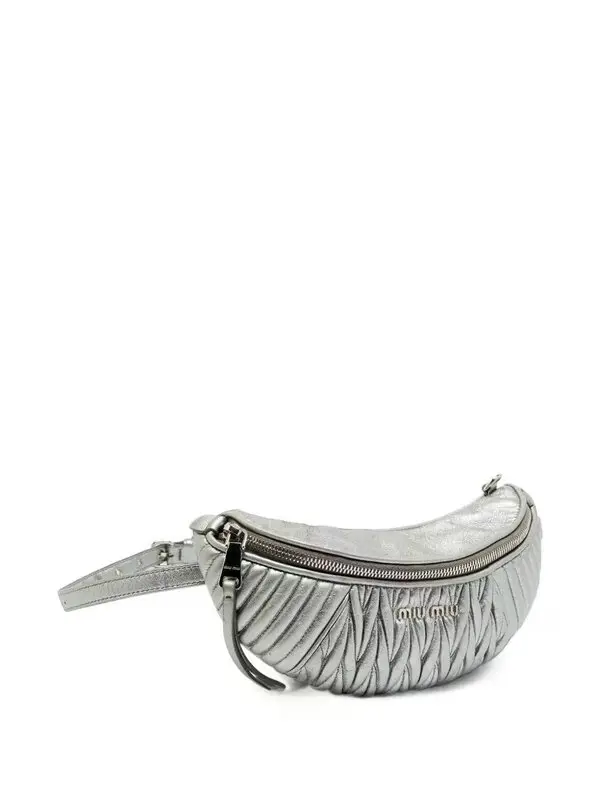 Miu Miu Matelassé Leather Belt Bag