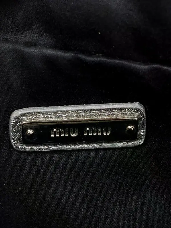 Miu Miu Matelassé Leather Belt Bag