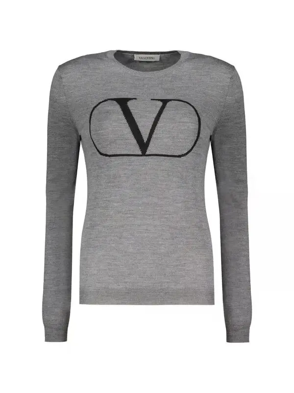 Valentino Garavani Vlogo Wool Sweater