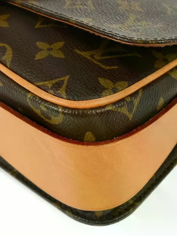 LOUIS VUITTON Mm Monogram Cartouchiere Shoulder Bag