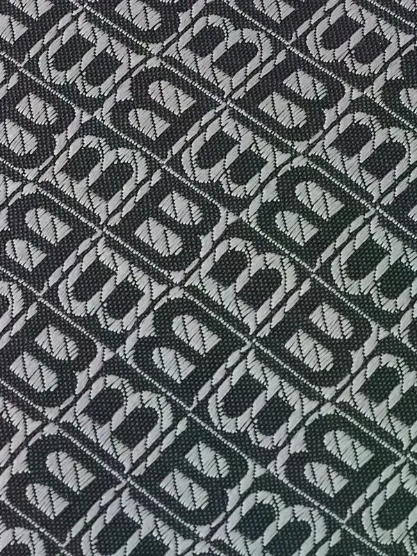 BVLGARI Monogram-jacquard Tie
