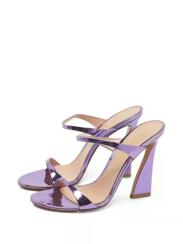 GIANVITO ROSSI Aura Patent Leather Sandals