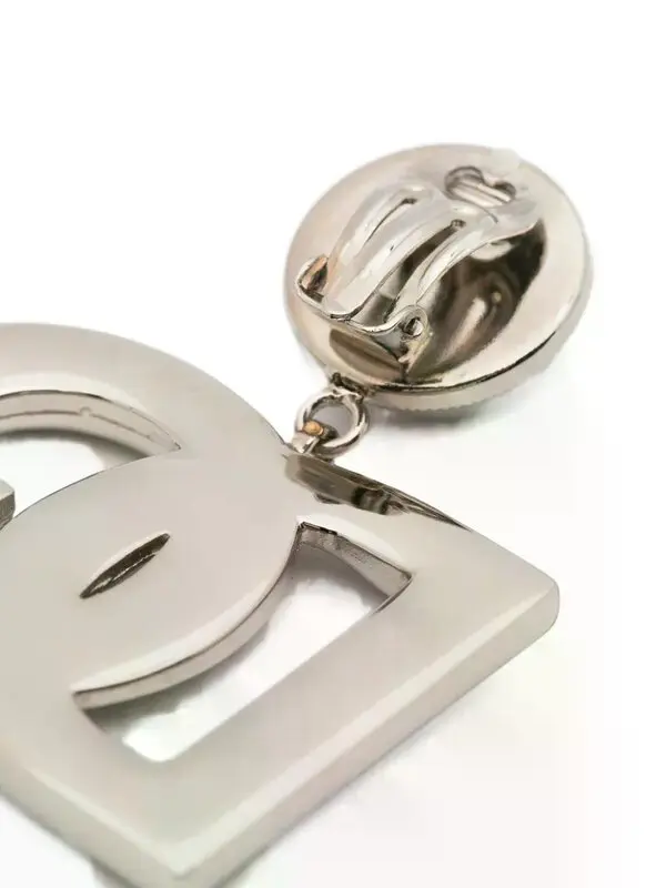 Dolce & Gabbana Dg-logo Drop Earrings