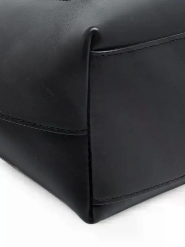 Dolce & Gabbana Dg Logo Leather Tote Bag