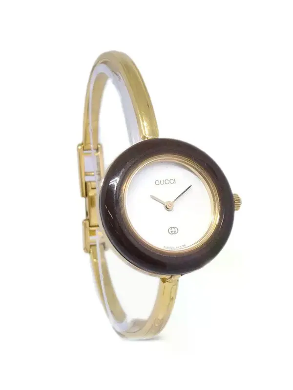 Gucci 11/12 Change Bezel 26mm Watch - White