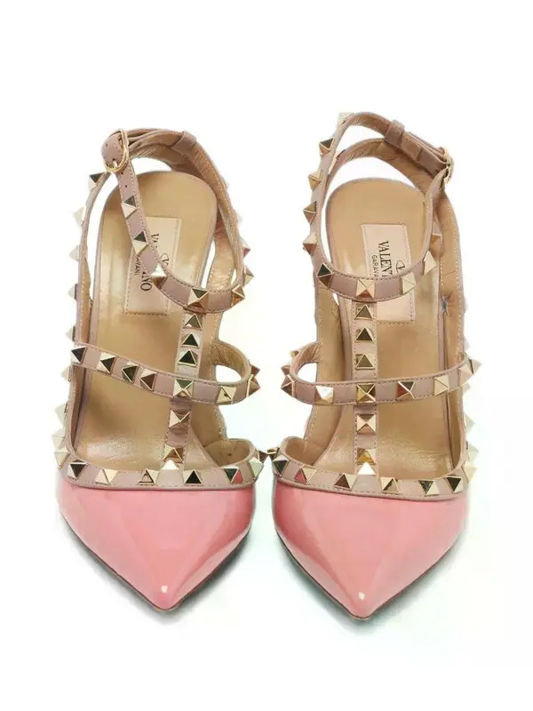 Valentino Garavani Rockstud Ankle-strap Pumps - Pink