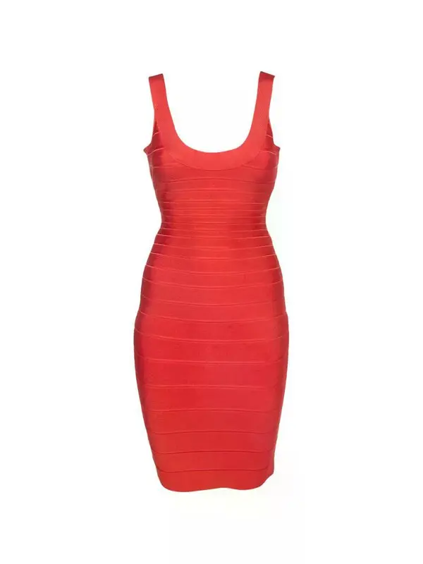 Herve Leger Bandage Sleeveless Mini Dress
