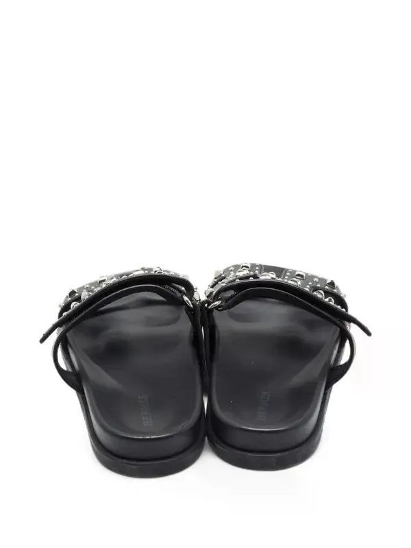 Hermès Chypre Studded Flat Sandals