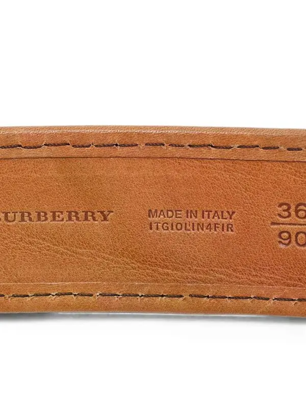 Burberry Nova Check Buckle Belt