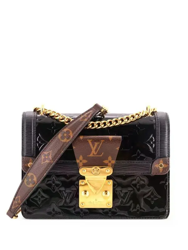 LOUIS VUITTON Wynwood Handbag Monogram Vernis With Monogram Canvas And Epi Leather Crossbody Bag - Black