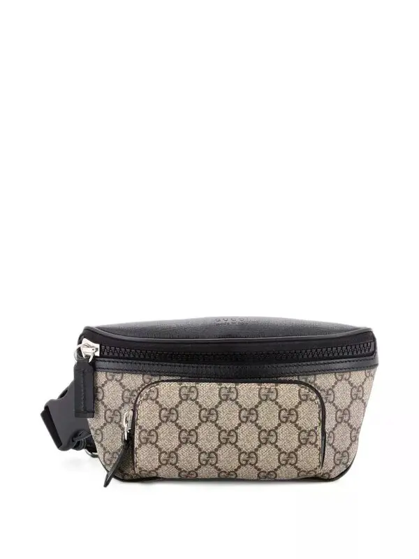 Gucci Eden Waist Bag Gg Coated Canvas Medium Belt Bag