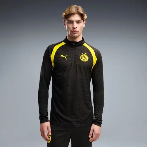 PUMA Borussia Dortmund Quarter-zip Drycell Pre-match Top