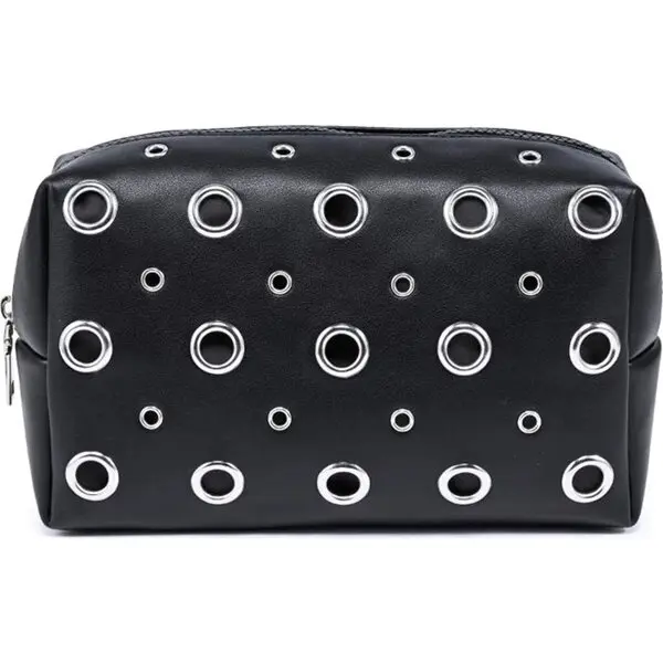 URBAN ESSENTIALS Grommet Revival Cosmetic & Travel Organizer Pouch - Black