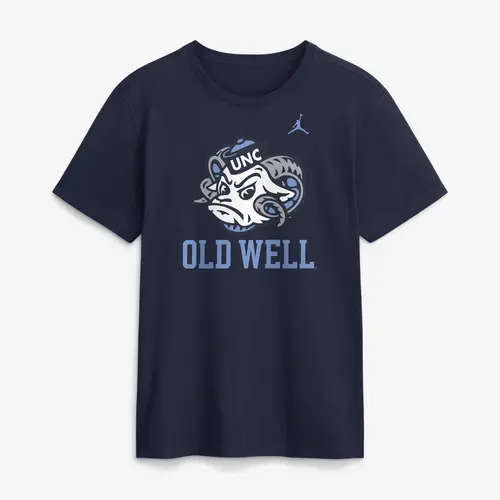 JORDAN BRAND North Carolina Tar Heels Primetime Logo Mantra T-shirt - Navy