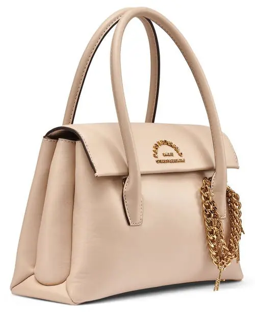 Karl Lagerfeld Paris Rosalee Satchel - White Pepper