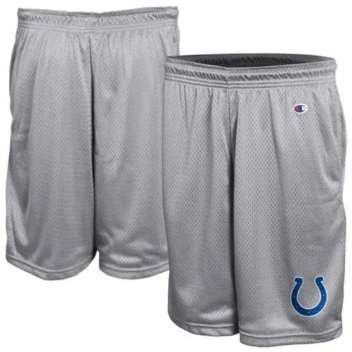 Champion Indianapolis Colts Classic Mesh Shorts - Gray