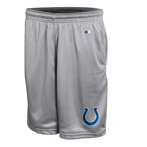 Champion Indianapolis Colts Classic Mesh Shorts - Gray