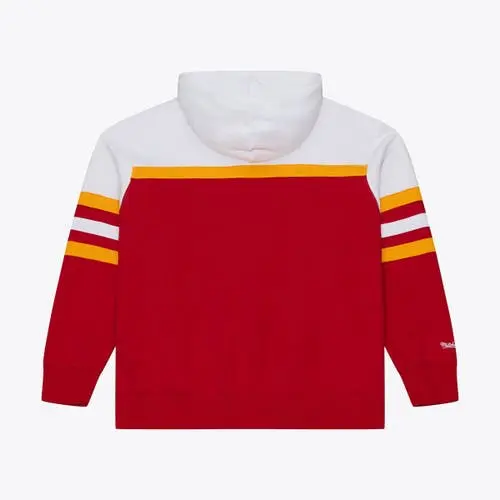 Mitchell & Ness Kansas City Chiefs Head Coach Hoodie - Red
