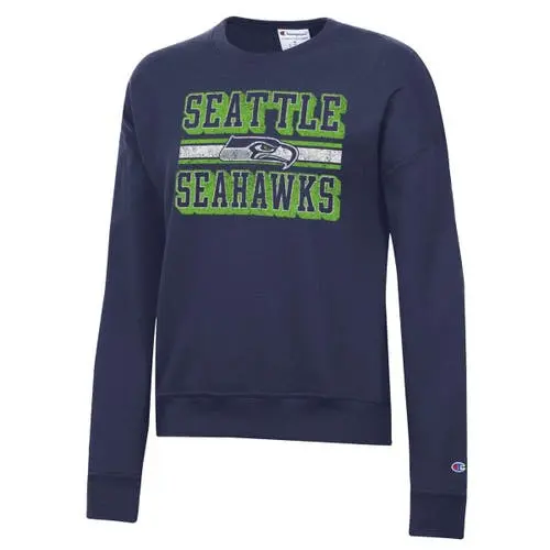 Champion Seattle Seahawks Powerblend Fleece Sweatshirt