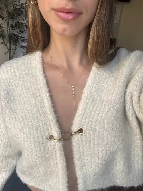 SET & STONES Miley Lariat Necklace