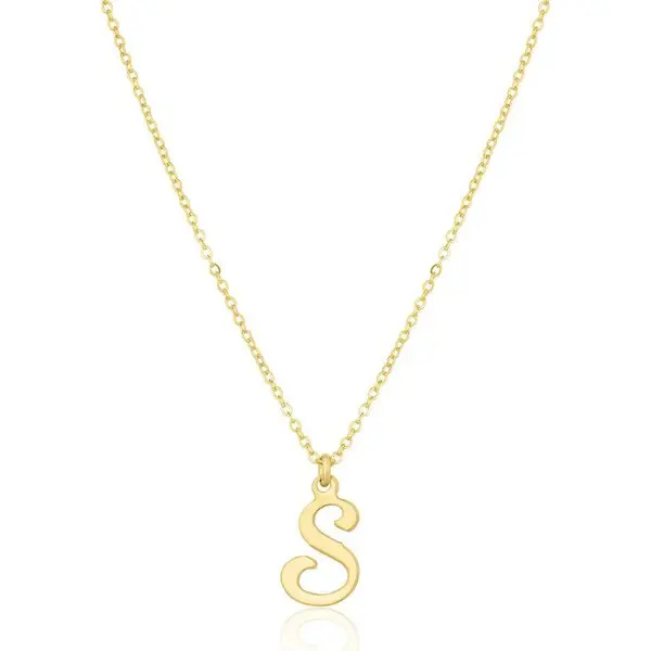 SET & STONES Gianna Initial Necklace - Gold/s