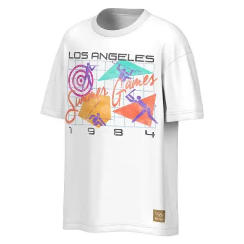 OUTERSTUFF La 1984 Summer Olympics Retro Grid T-shirt