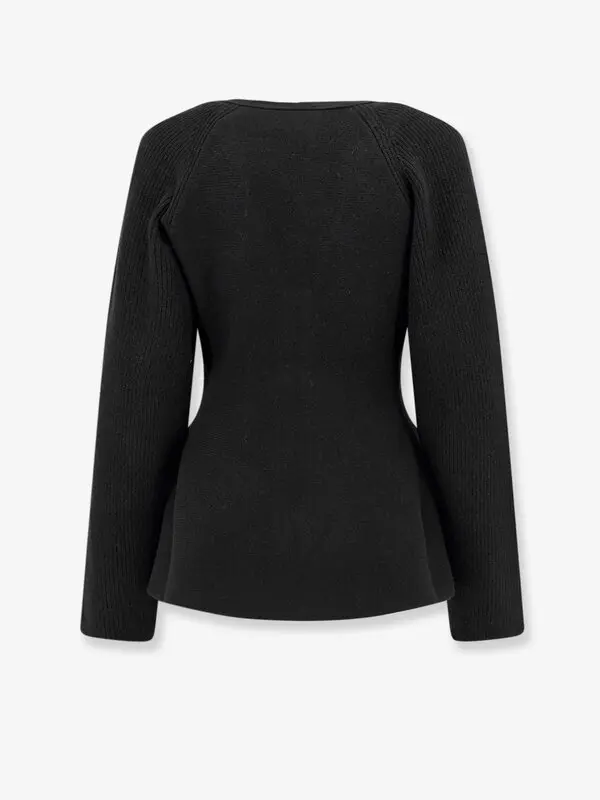 NUDE Wool Blend Cardigan - Black
