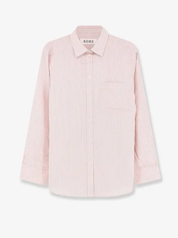 RÓHE Cotton Shirt - Pink