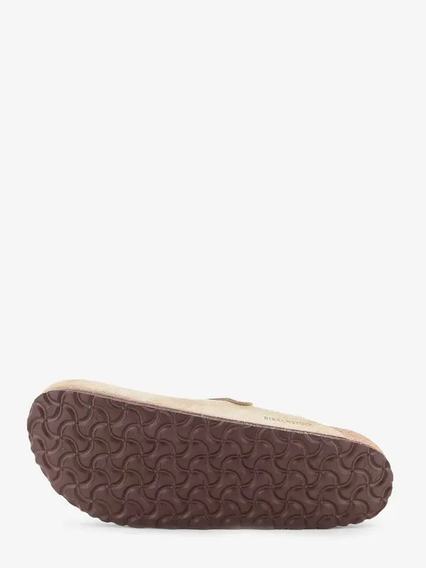 BIRKENSTOCK Boston Suede Clog - Beige