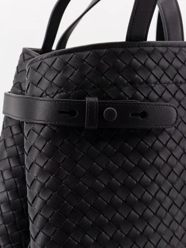 Bottega Veneta Intreccio Leather Shoulder Bag
