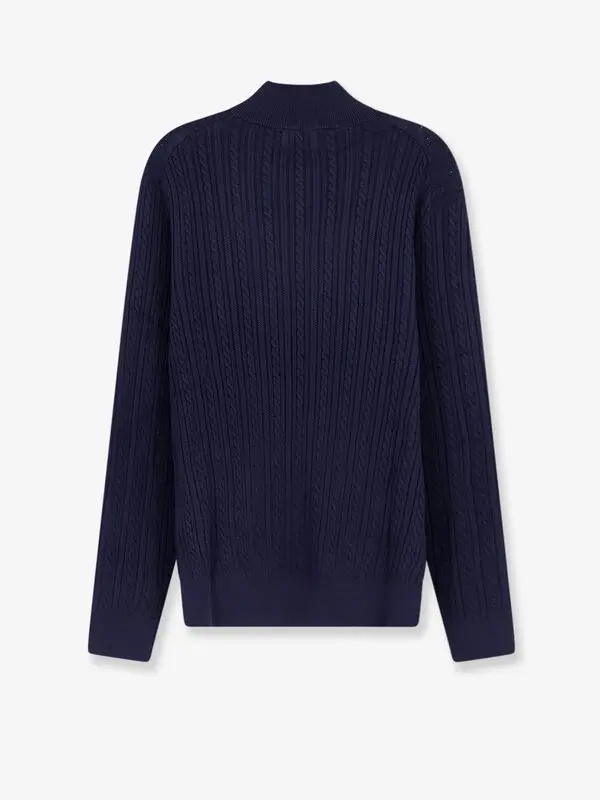 Polo Ralph Lauren Cable Knit Sweater With Zip
