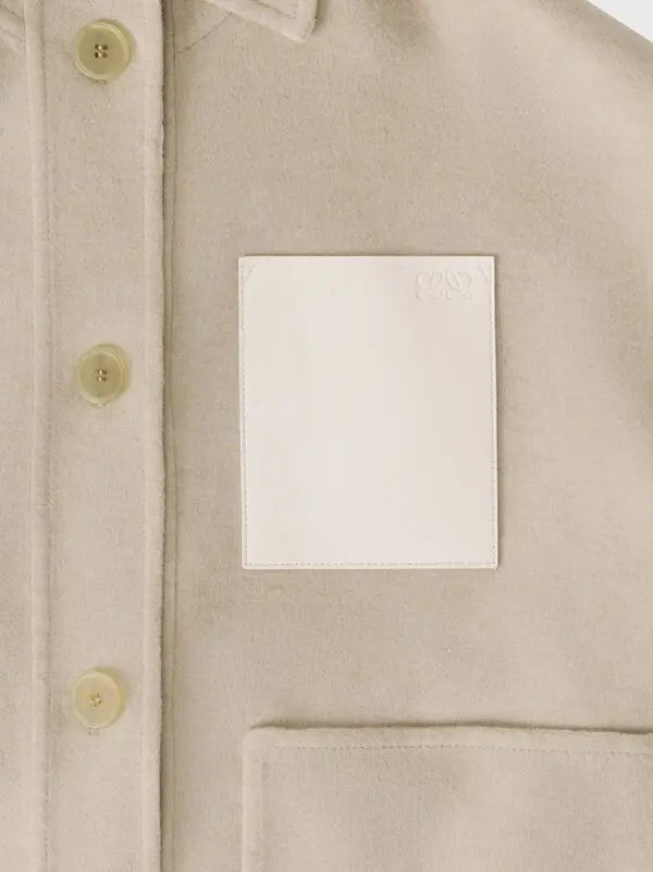 Loewe Workwear Wool And Cashmere Jacket