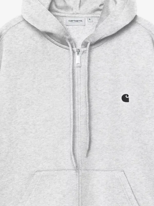 Carhartt Work In Progress Mack Jacket Melange Cotton Hoodie