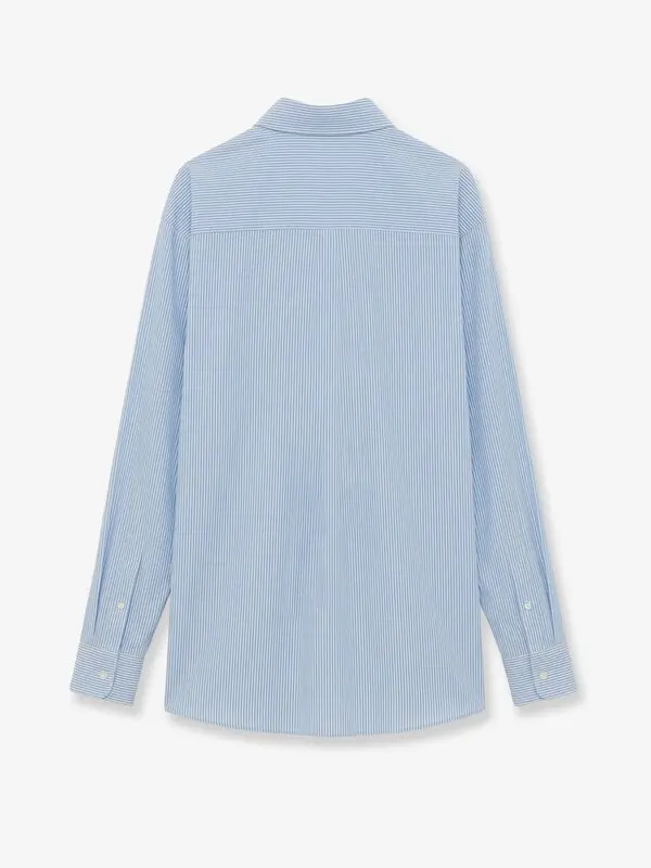 Loewe Lightweight Wool Striped Shirt