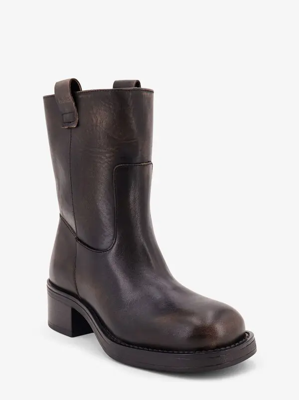 ALOHAS Rajan Leather Ankle Boots