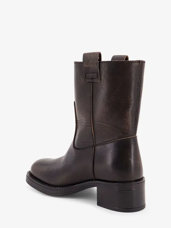 ALOHAS Rajan Leather Ankle Boots