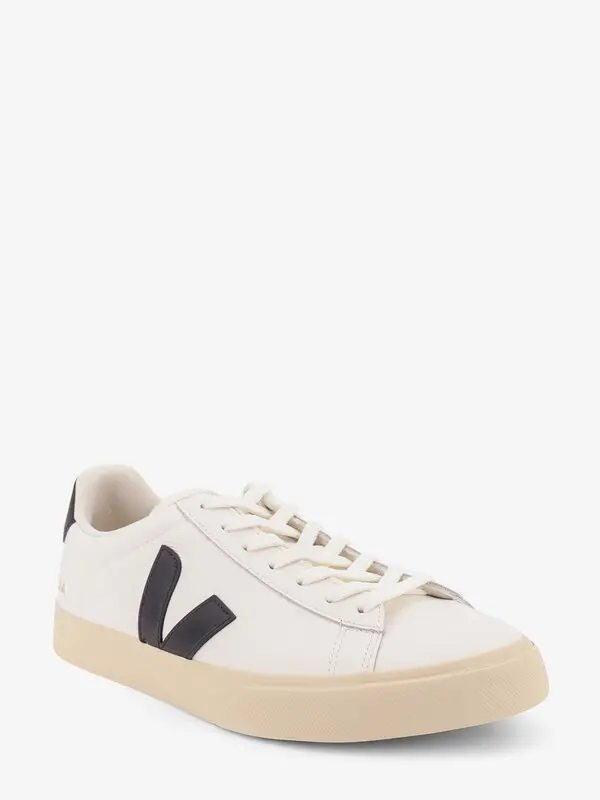 VEJA Campo Sneakers In Organic Leather And Rubber - White