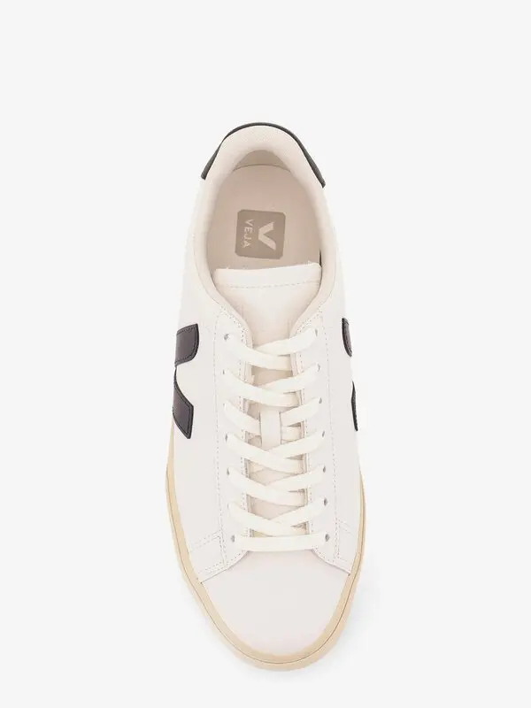 VEJA Campo Sneakers In Organic Leather And Rubber - White