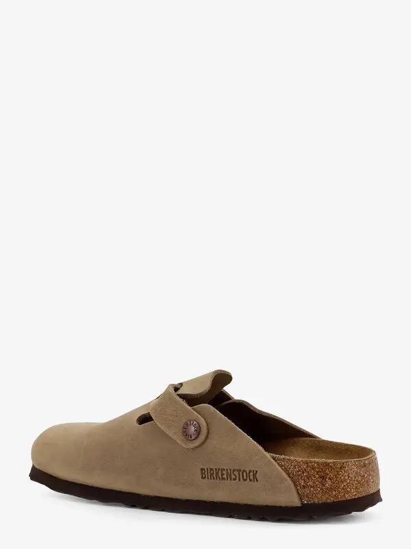 BIRKENSTOCK Boston Bs Leather Clog - Beige