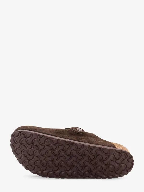 BIRKENSTOCK Boston Vl/shearling Suede Clog
