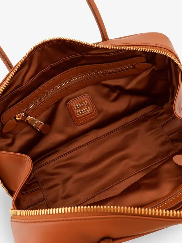 Miu Miu Beau Leather Handbag