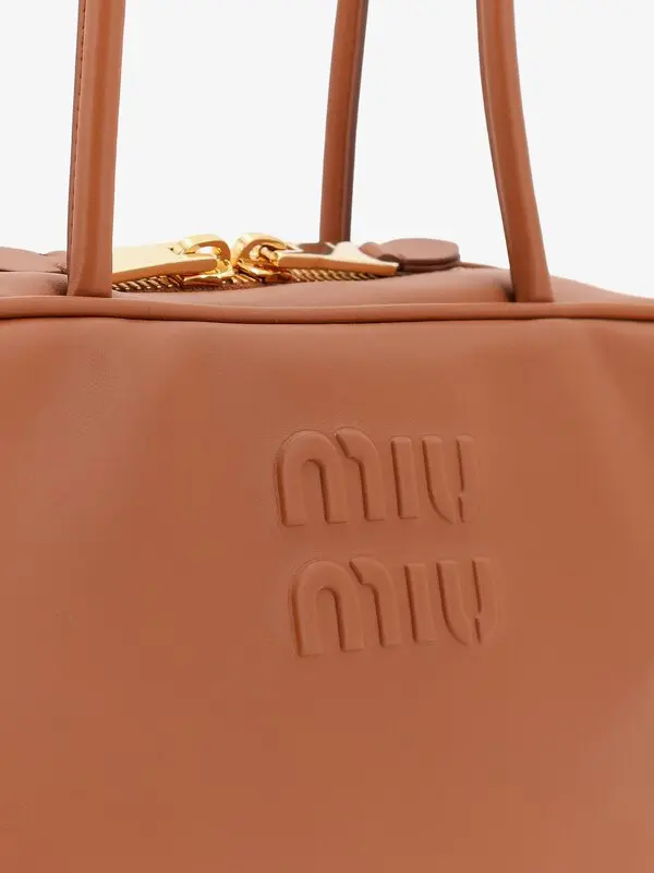 Miu Miu Beau Leather Handbag